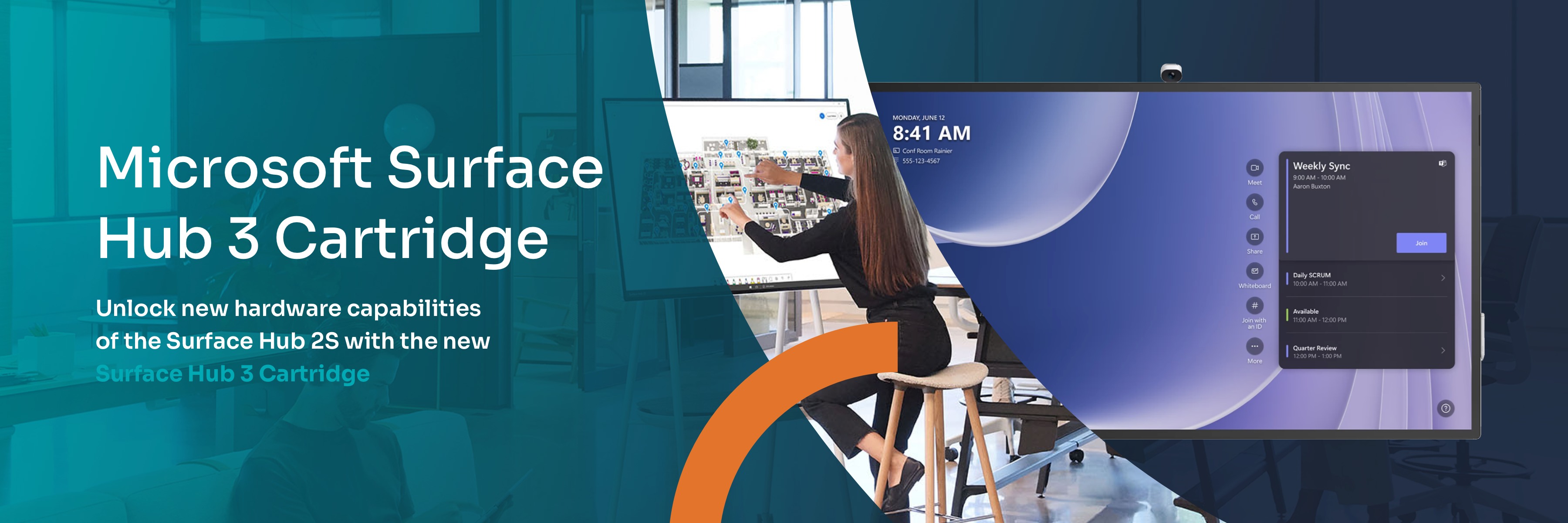 Microsoft Surface Hub 3 - Carillion